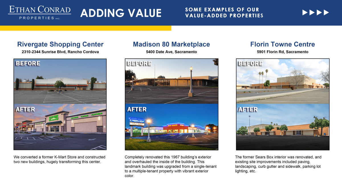 10M SF and Growing! - Ethan Conrad Properties