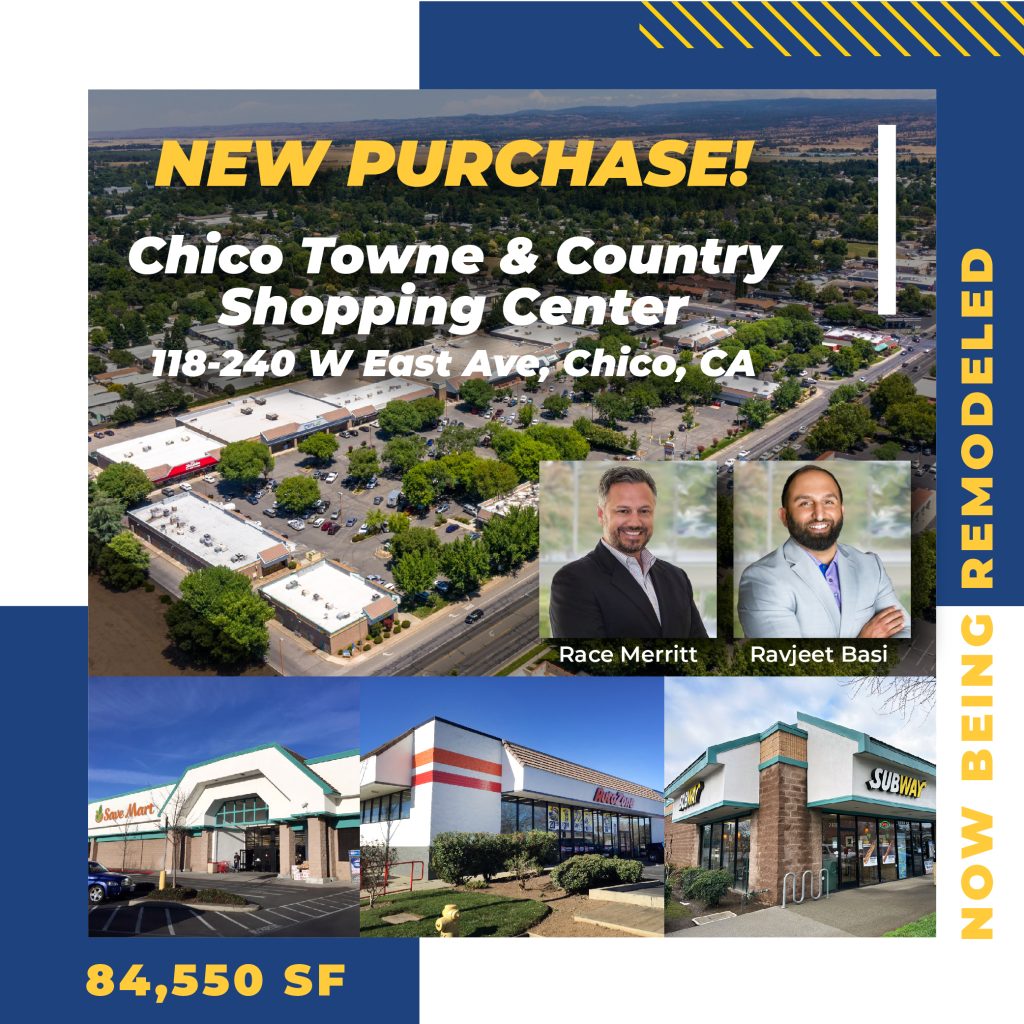 New Purchase – Chico Towne & Country Shopping Center in Chico, CA ...