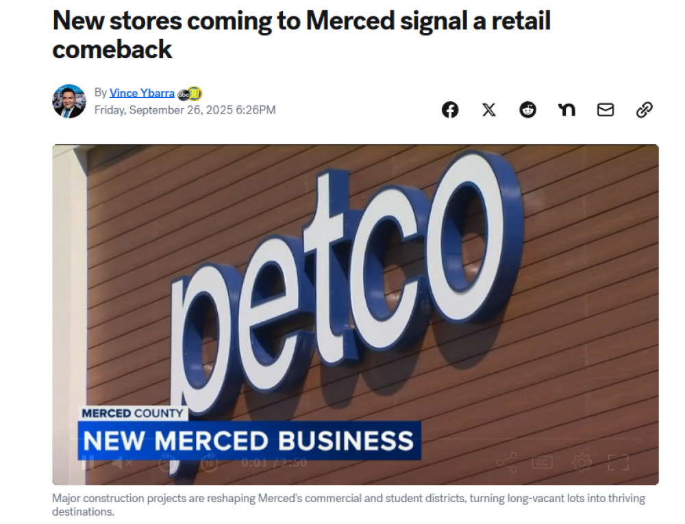 Merced Mall Undergoes Major Transformation with New Retailers and ...